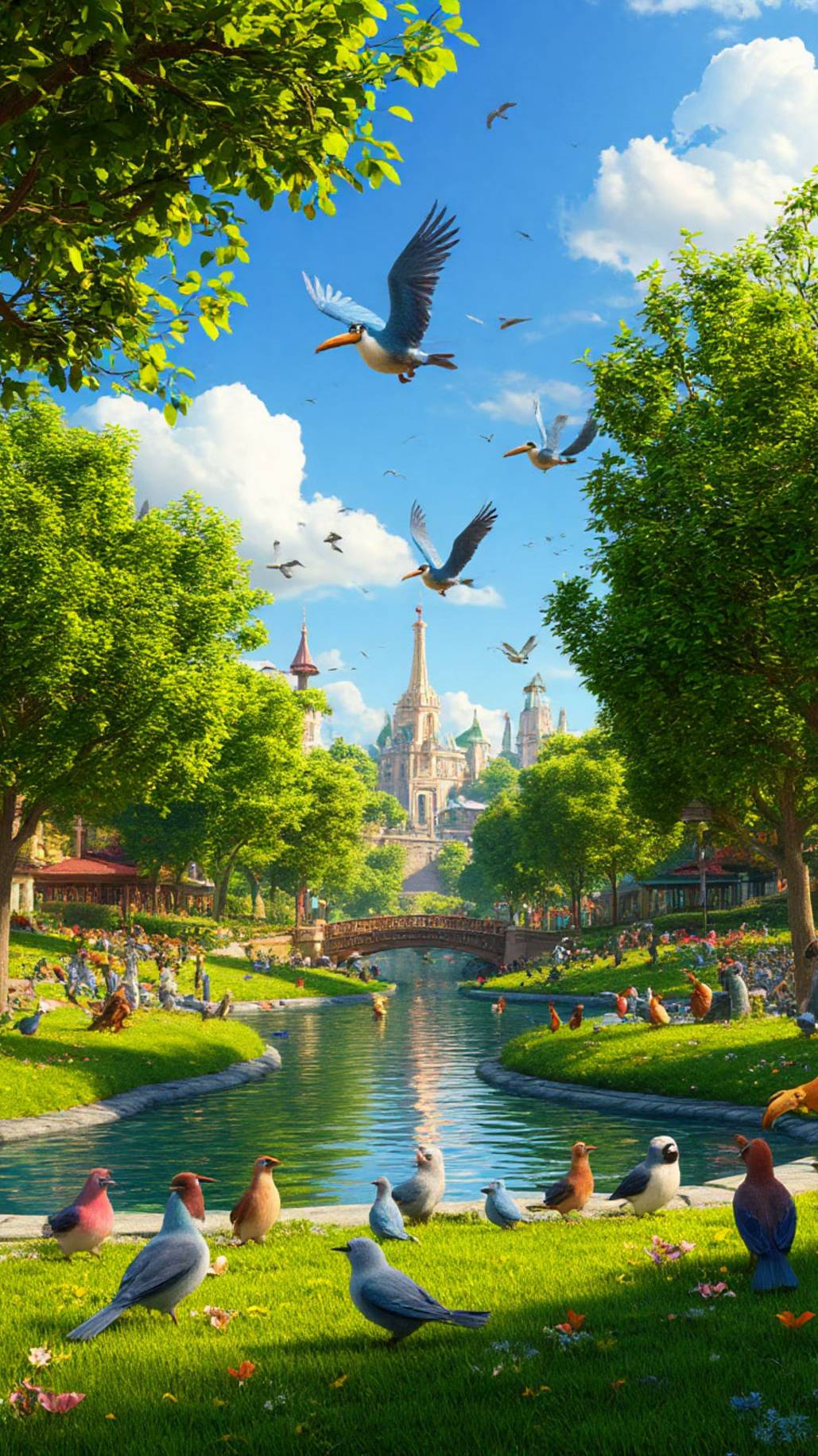 Парк птиц в деревне Воробьи - отзыв и обзор