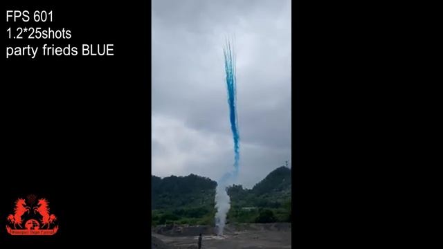 FPS601 цветной дым Party friends BLUE