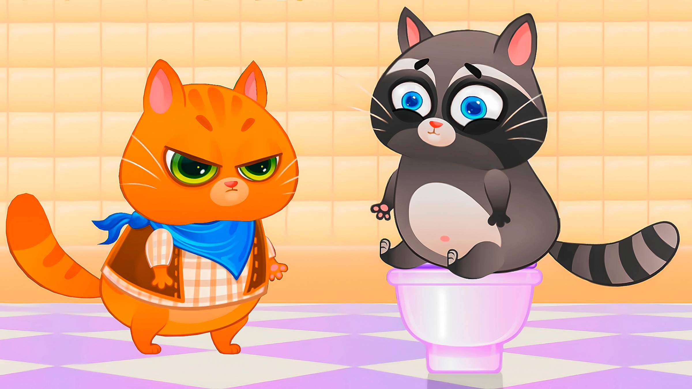 Суровый КОТИК БУБУ #110. Игры на желание. Мультик ИГРА про котят на канале Игрули TV