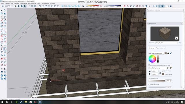 №12 Однокомнатный кирпичный дом зима/лето