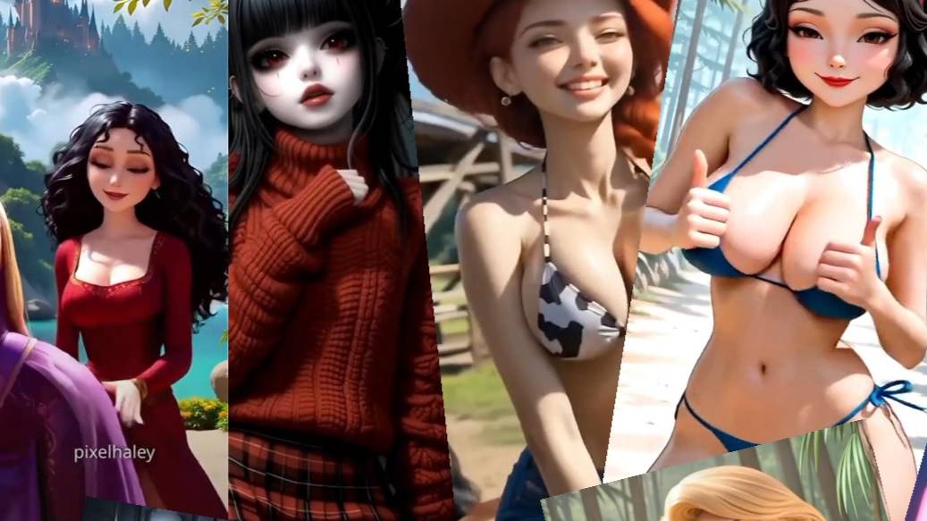 Принцессы и супергероини.