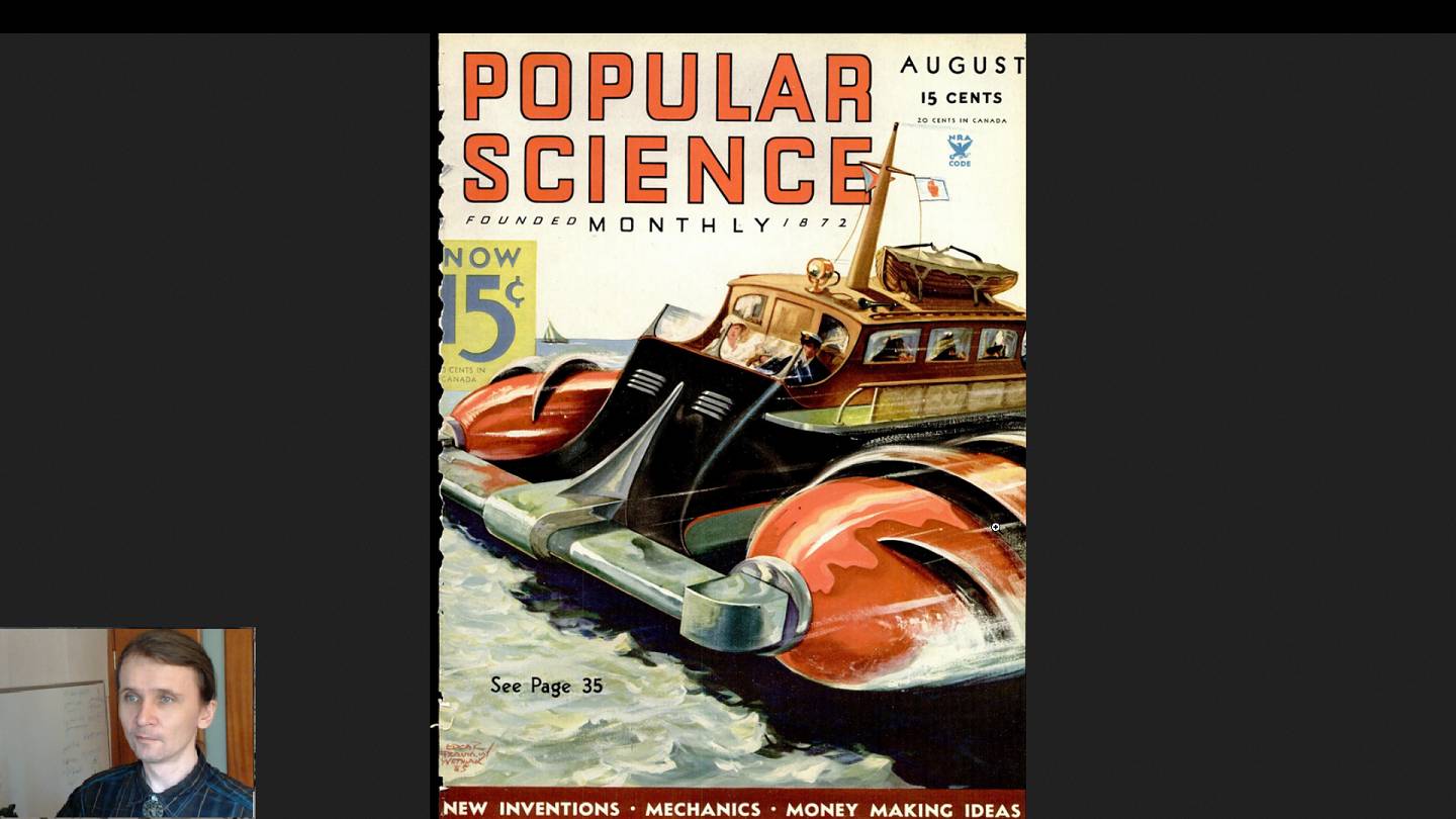 Листая старые журналы. Популярная Наука Август 1935