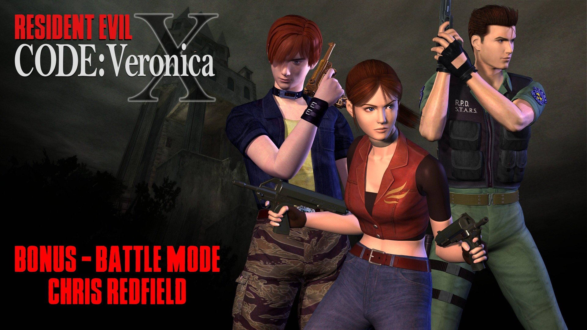 Resident Evil - CODE: Veronica X - Battle Mode (Сhris Redfield)