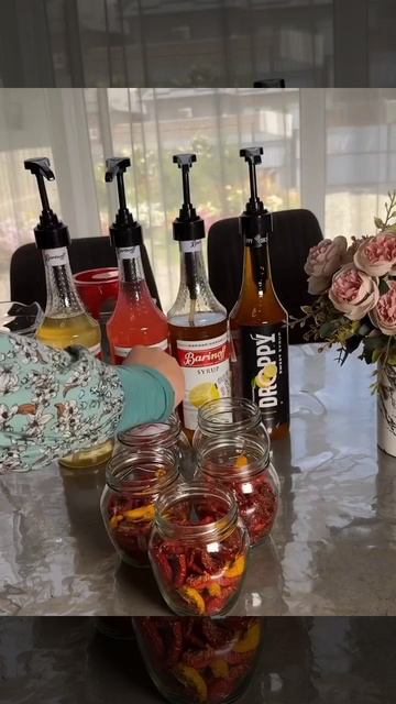 Вяленые помидоры 🍅 #заготовки #консервация #заготовки #назиму