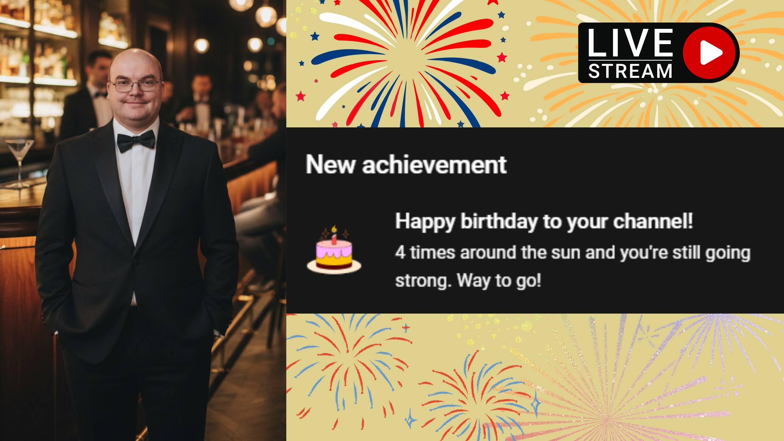 Happy Birthday "Travelling with Russell" 4 Years on YouTube