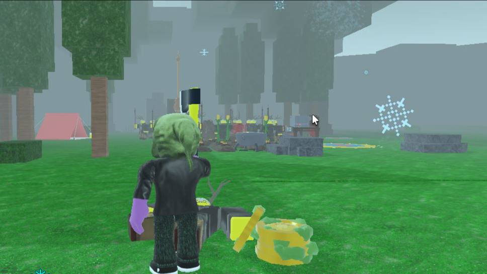 AFK 99 nights in the forest АФК МЕСТО