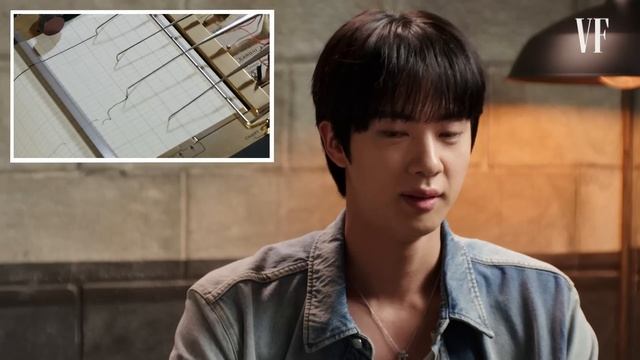 BTS Jin Takes a Lie Detector Test  Vanity Fair { ОЗВУЧКА }