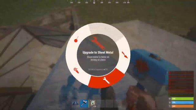 Cheap anti-raid base with bunker for solo duo trio in rust / Удобный дом с мвк бункером и коптерной