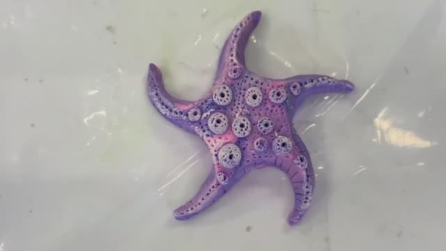 Мастер-класс по изготовлению сувенира в виде морской звезды из полимерной глины