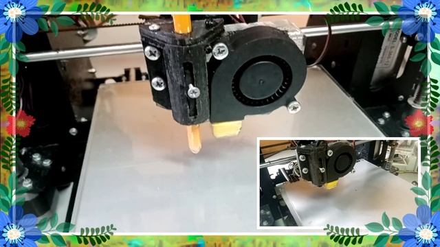 Установил дополнительный модуль на 3D принтер.