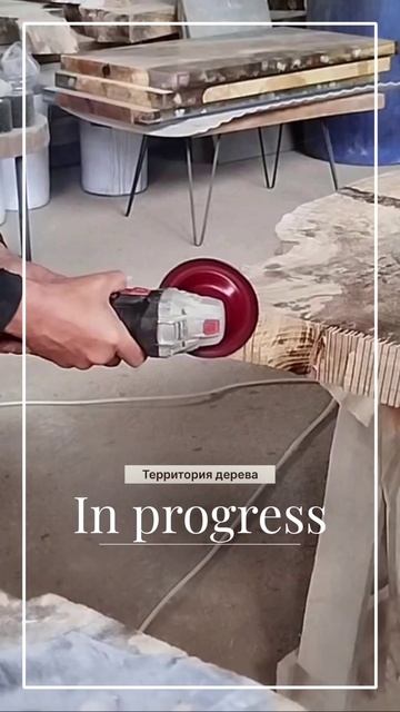 процесс создания стола или маленькая история большого дела от *Территории дерева*