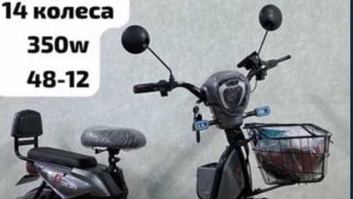 Втроём на электроскутере SK8! Катаемся по станице.