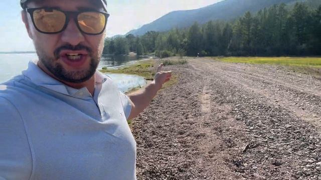 Берега Байкала с домом на колесах