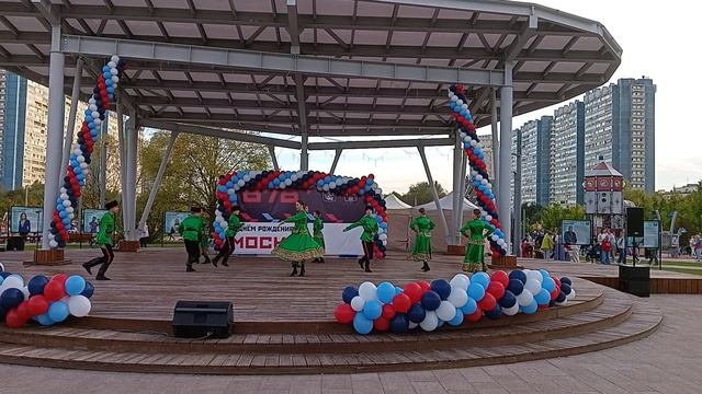 Москва День города 878 лет!Выступление артистов, музыкальных, творческих, танцевальных коллективов