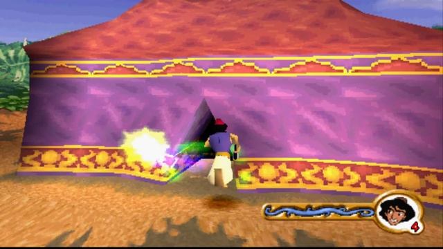 Прохождение Aladdin in Nasira’s Revenge PS1 Часть 2