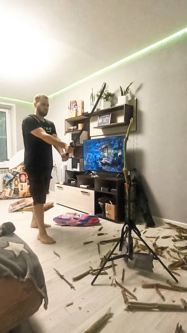 Тамэсигири - рубка катаной в уютной квартире от школы японского фехтования Katana Club