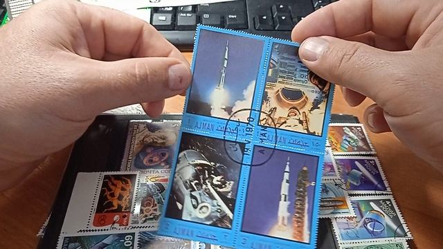 Смотрим марки и подарки из Германии. Филателия марки хобби stamp philately hobby