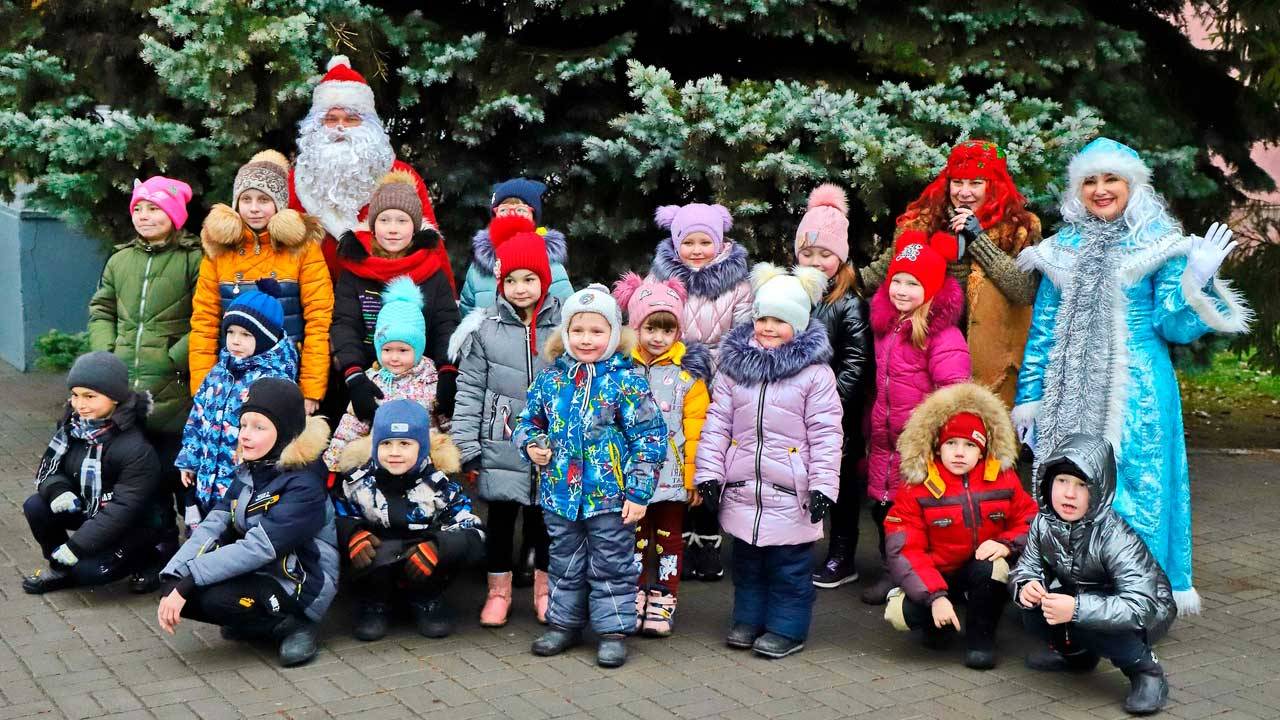 Детский национальный Новогодний утренник в детском саду
