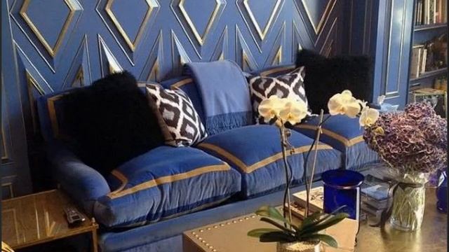 Никакого серого! Новый хит интерьера — глубокий ИНДИГО 💙