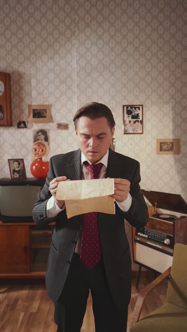 Мистер Ди в России 4 Письмо бабушки  мини сериал актёра Александра Ясеня  #mrdi ex #deepcaprio #fake