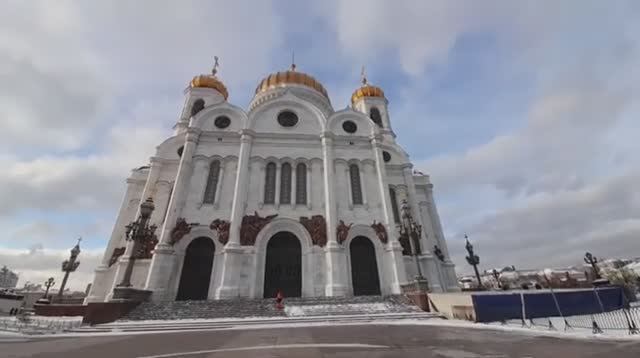 Храм Христа Спасителя В Москве...