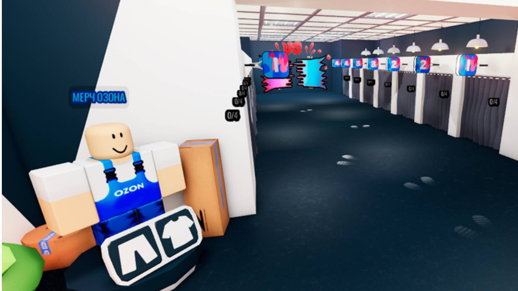 Играем в симулятор работника Ozon в Roblox