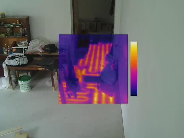 № 36. Фольгированный элемент ГВЛ многоуровневая квартира разогрев съемка через 1 час