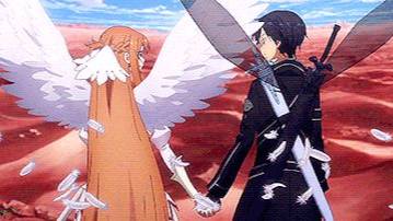 Асуна и Кирито - Поговори со мной