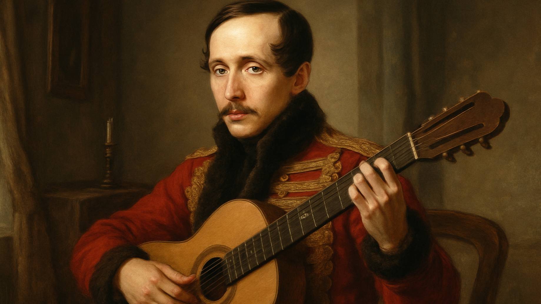 М.Лермонтов: «Выхожу один я на дорогу..» к 211-летию в новом звучании, музыкально-визуальная поэма