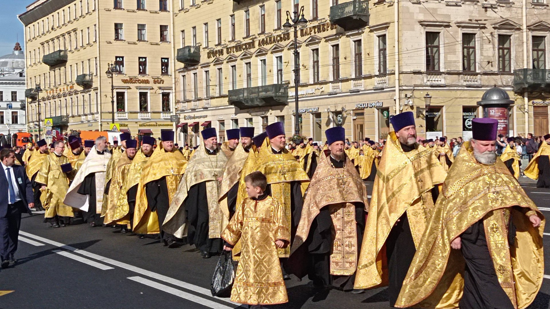Крестный ход в Санкт-Петербурге