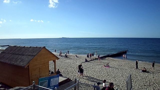ПЛЯЖ В ЗЕЛЕНОГРАДСКЕ 12.09.2025  КАЛИНИНГРАДСКАЯ ОБЛАСТЬ