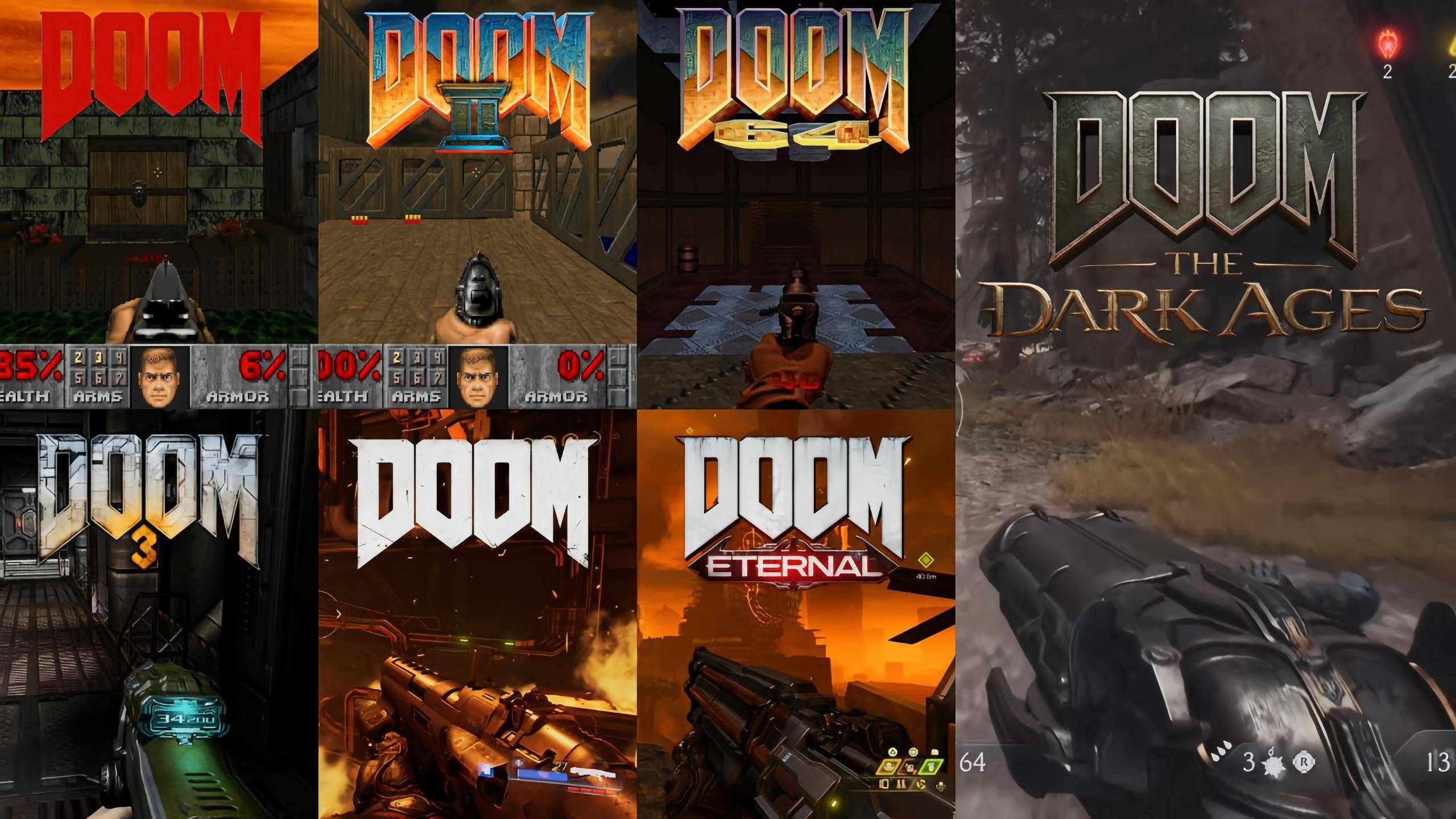 👹Как менялся Gameplay всех основных частей DOOM ?