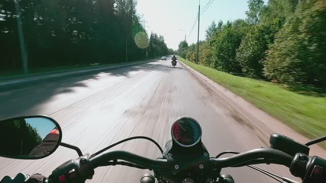 Закрытие летнего мотосезона 2025 Часть 2. В Троицк за шаурмой.