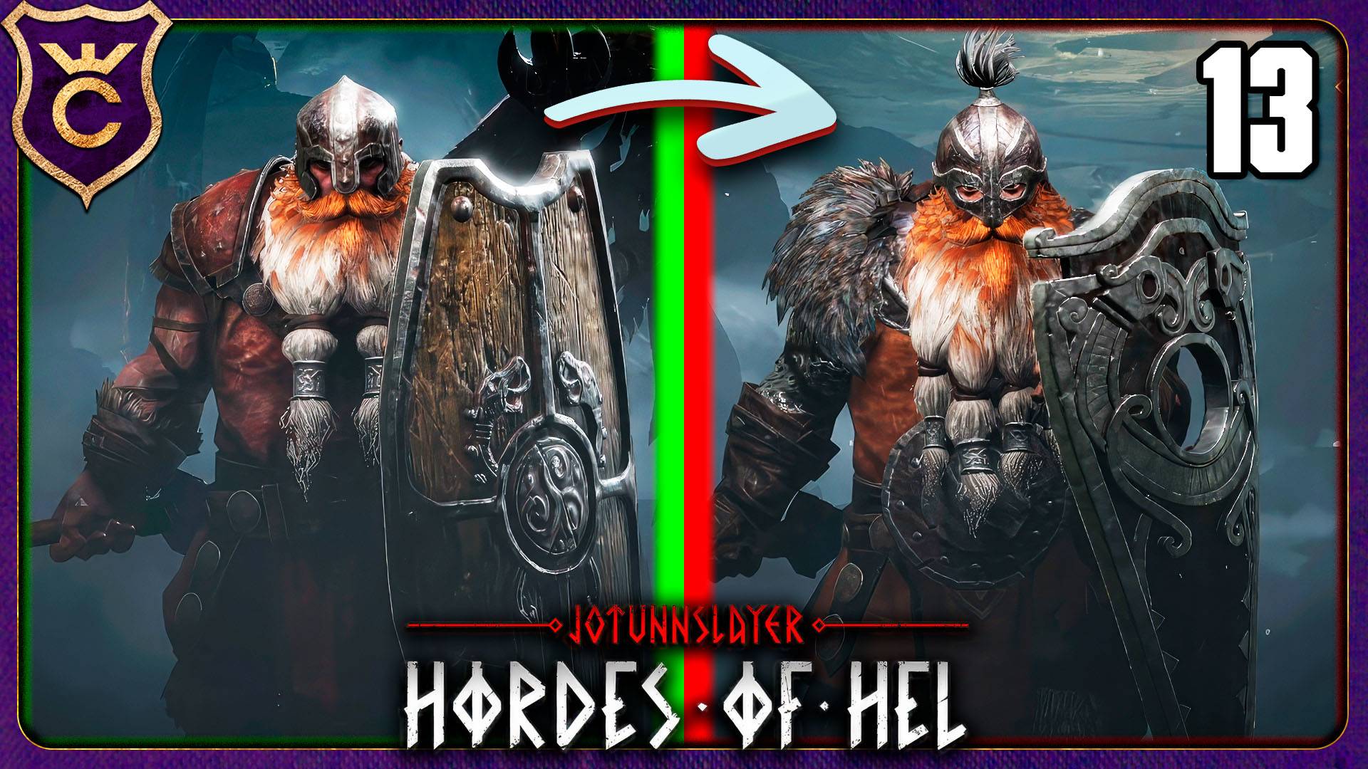 КОЛЬЧУГА ДЛЯ ДВАРФА! 13 Jotunnslayer Hordes of Hel