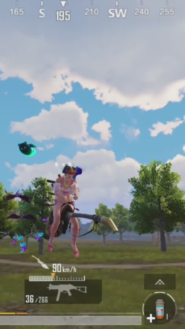 Летаю на метле @YTCuatro PUBG Mobile #pubg