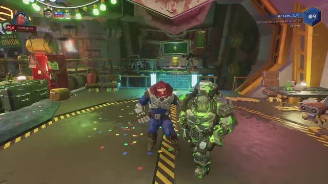 Человек лис в Deep rock galactic