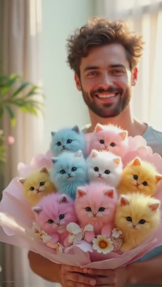 Мужчины, цветы, животные...