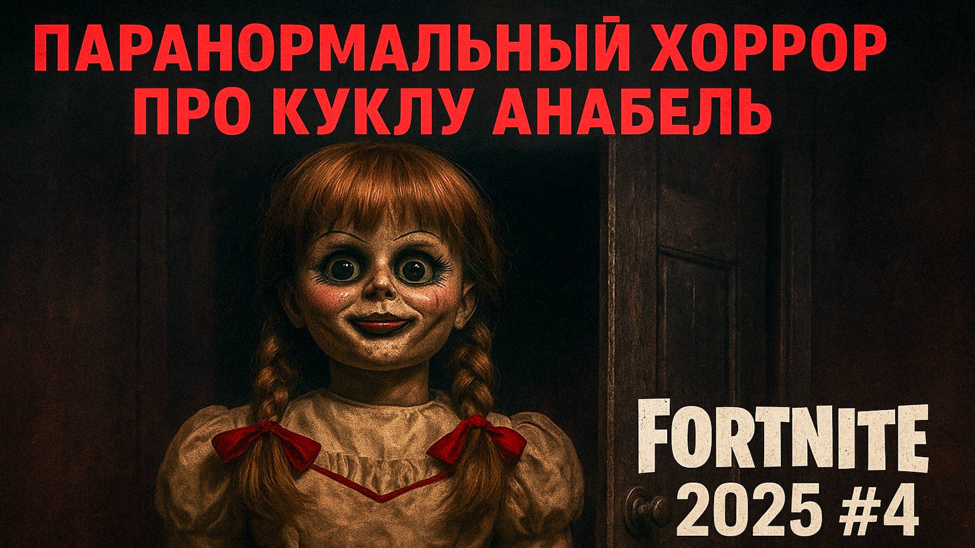 ПАРАНОРМАЛЬНЫЙ ХОРРОР ПРО КУКЛУ АНАБЕЛЬ | Fortnite 2025 #4