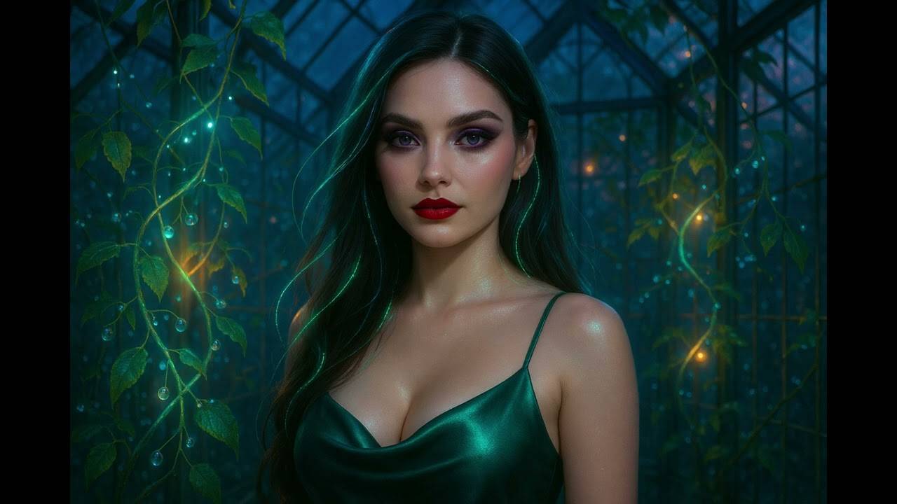 (Ambient Synthwave) Emerald Lumen Drift