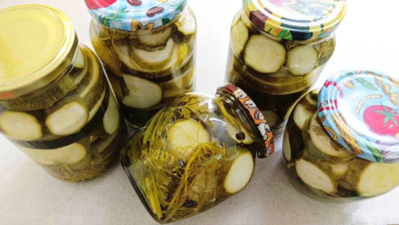 МАРИНОВАННЫЕ КАБАЧКИ на зиму, без стерилизации, нежные, хрустящие и вкусные! Пошаговый рецепт!