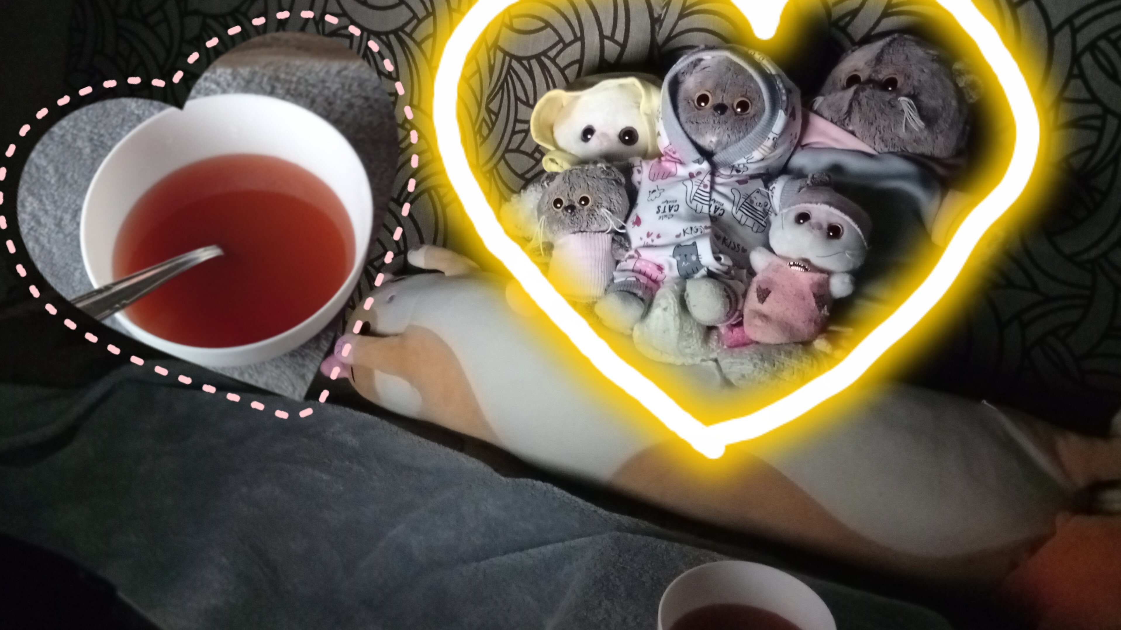 Вечер с Басиками☁ Смотрим мультики и играем в прятки🙃