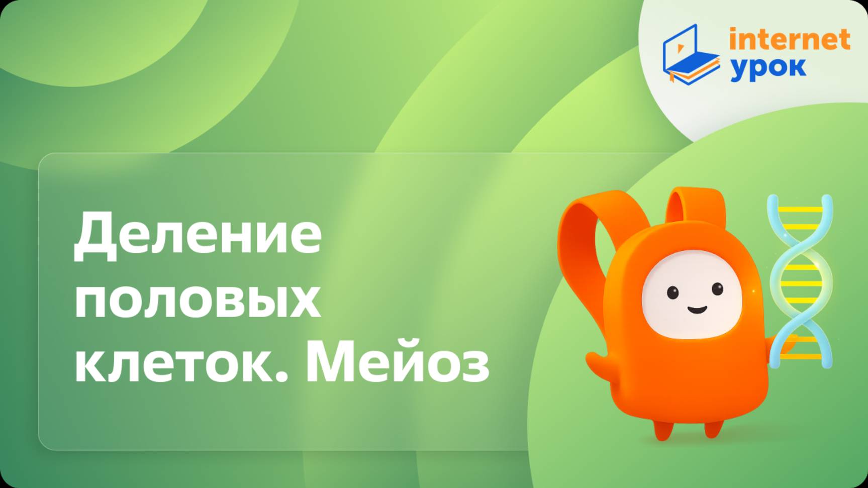 Биология 9 класс. Деление половых клеток. Мейоз