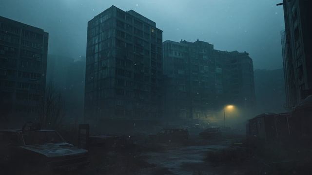 Silent City - Relaxing Dark Ambient Music - Dystopian Sleep Ambience