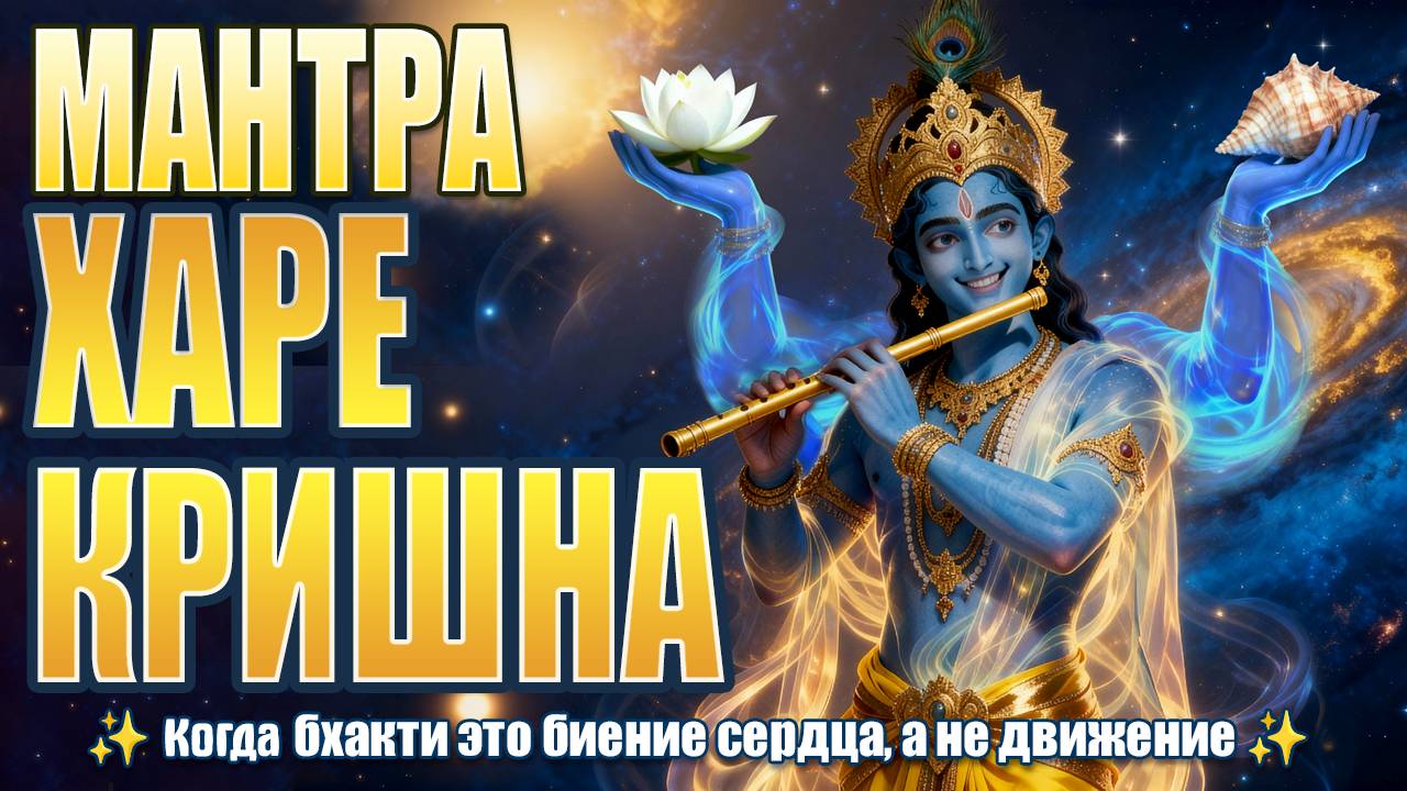 Мантра "Харе Кришна" — живой зов сердца | Новое звучание вечной мантры