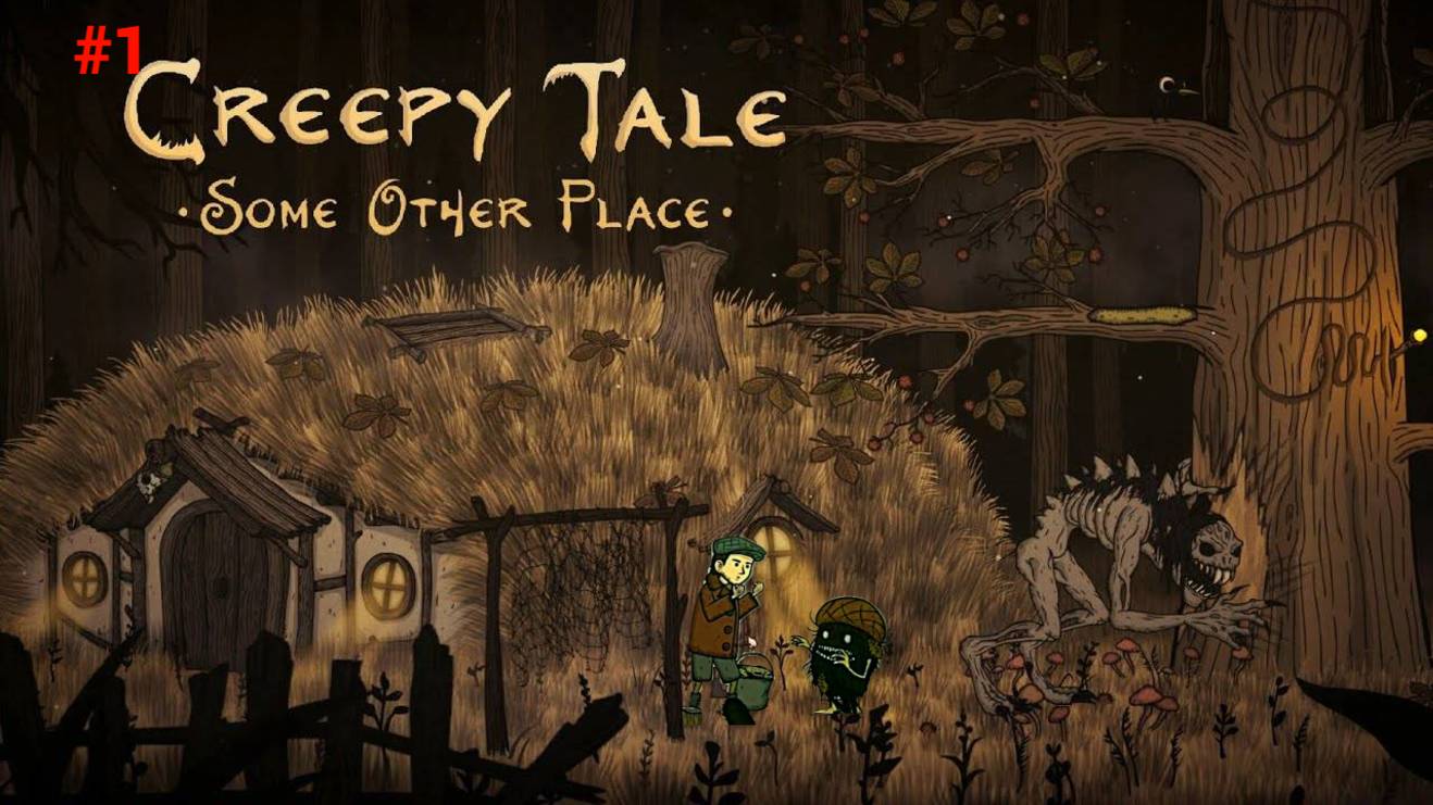 Рыбалка пошла не по плану. Прохождение Creepy Tale: Some Other Place без комментариев