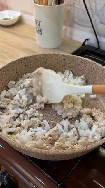 Баклажаны с начинкой #баклажаны #курица #рецепты