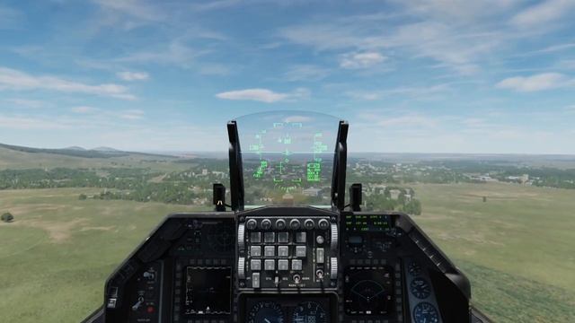 Посадка истребителя F-16C Viper. Аэропорт Минеральные воды.