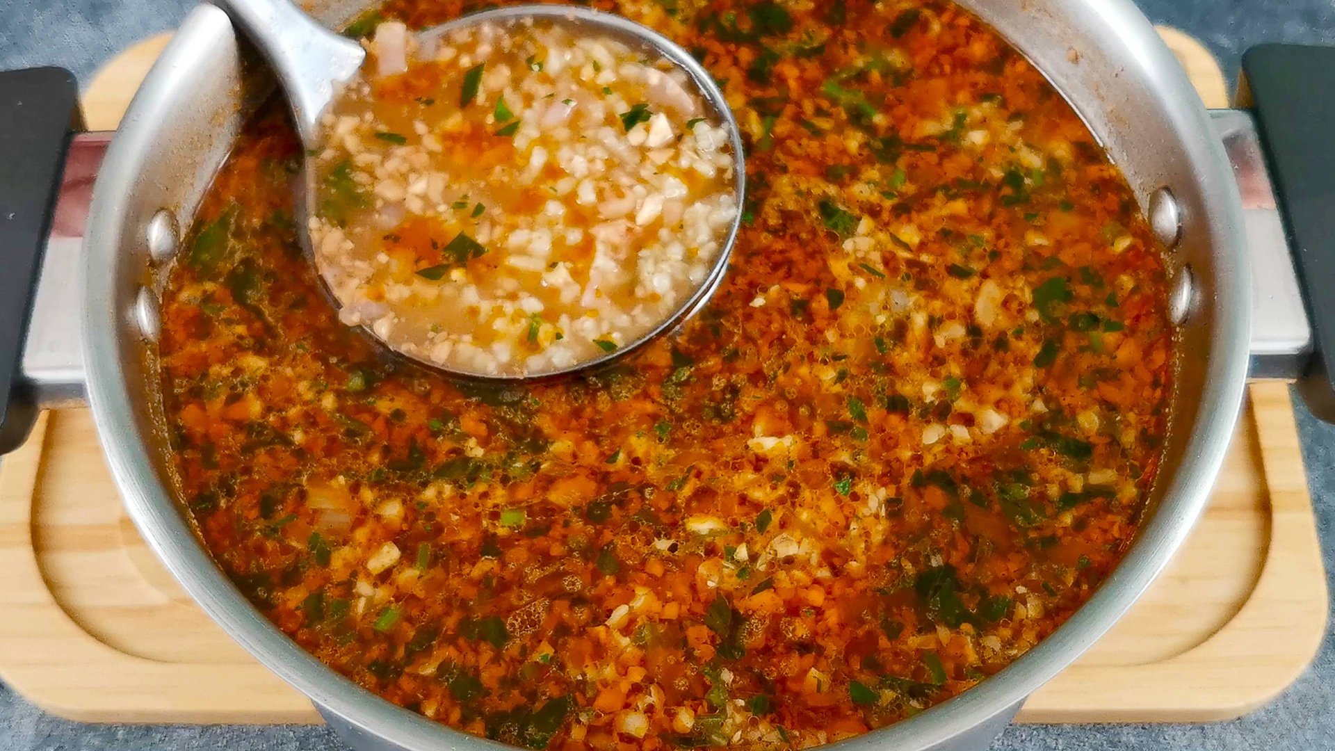 Вкусный грузинский суп без мяса. 30 минут и готово