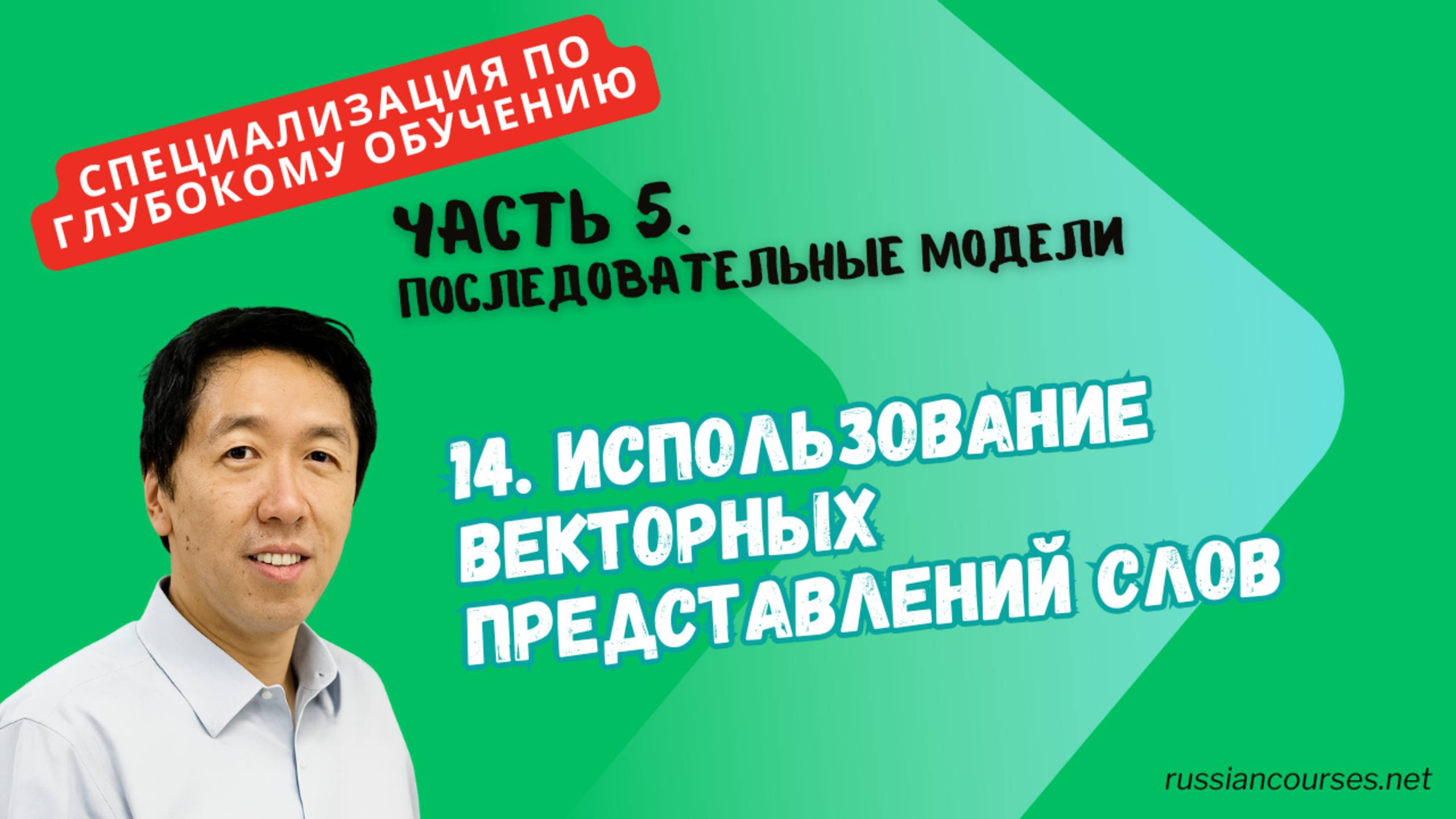 14. Использование векторных представлений слов