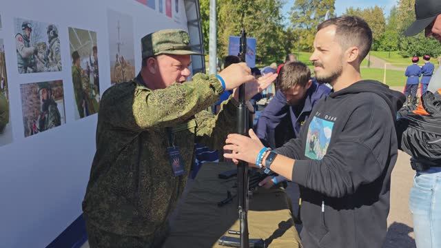 Казачья Станица Москва 2025 - разборка автомата!